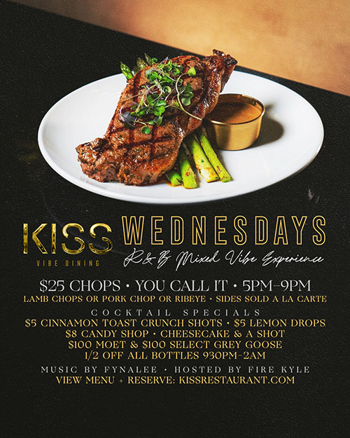 KISS Vibe Dining | Houston's Original Vibe Dining Experience